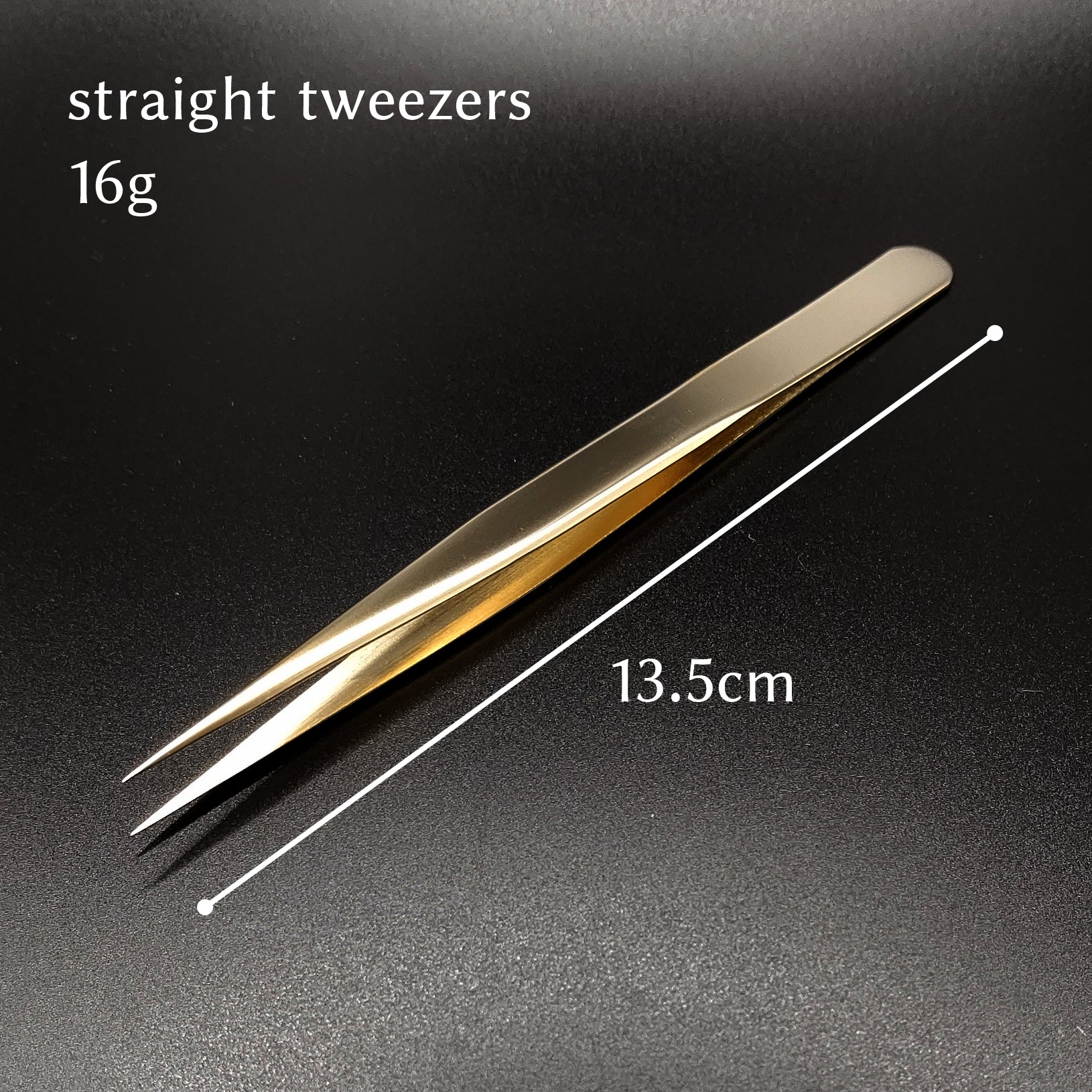 ゴールドツィザー【ストレートタイプ】 – FLAP EYELASHES【こだわりのまつげ商材フラップアイラッシュ】